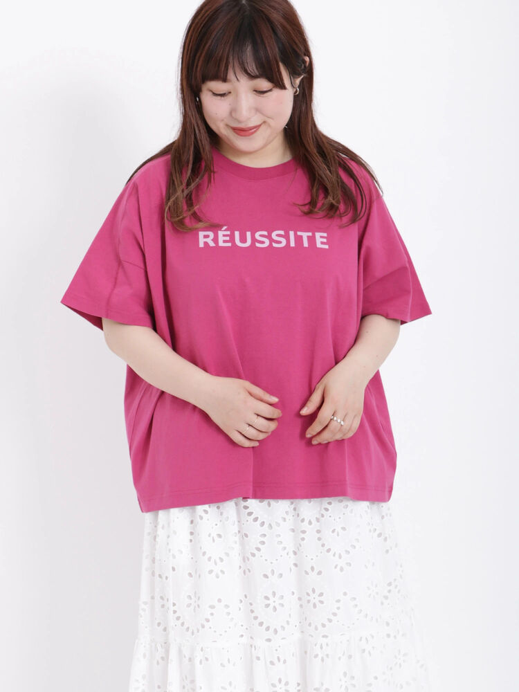 【セール】 ロゴアソートプリントTシャツ（オフホワイト/チャコールグレー/ピンク/グリーン/サックスブルー/キナリ/トップス/Tシャツ）| SM2（サマンサ モスモス）公式通販