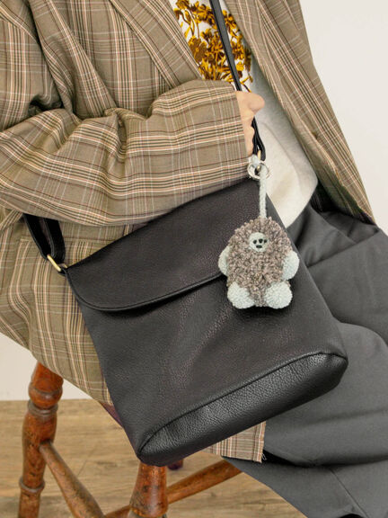 【WEB限定】YETI KEY RING（ホワイト/グレー/チャコールグレー/ベージュ/雑貨/その他雑貨）| Samansa Mos2 ...