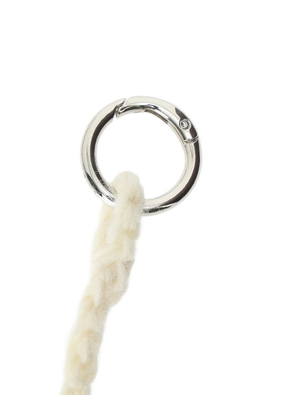 【WEB限定】YETI KEY RING（ホワイト/グレー/チャコールグレー/ベージュ/雑貨/その他雑貨）| Samansa Mos2 ...